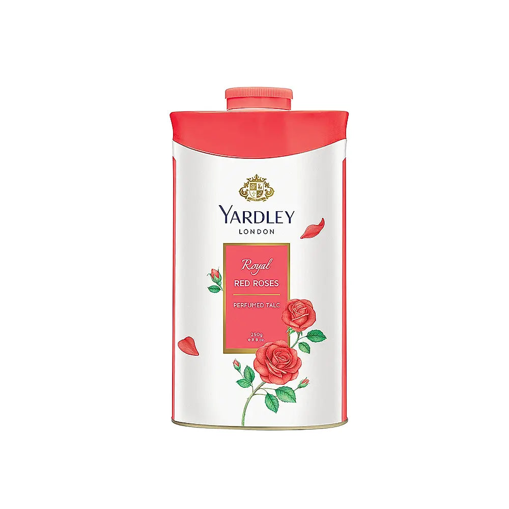 Royal Red Roses Perfumed Talc 250g – Yardley London India