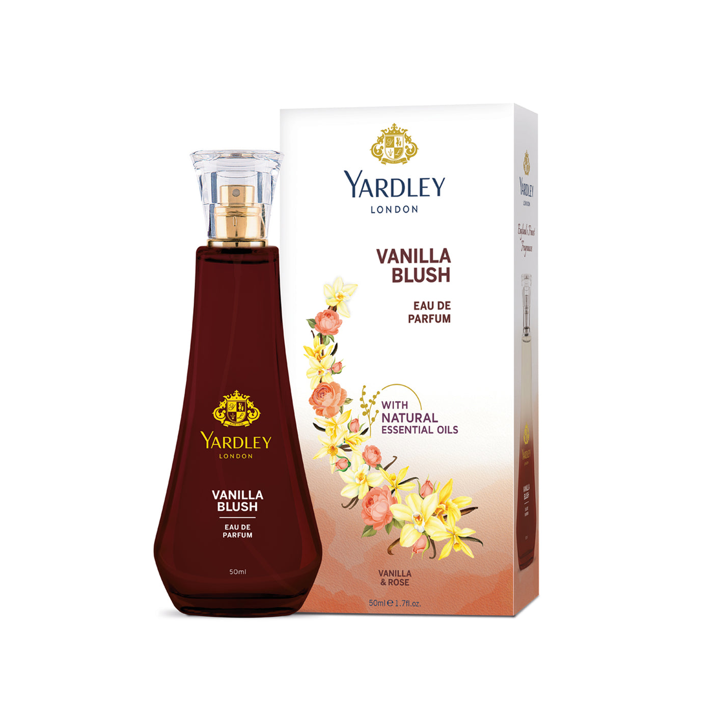 Vanilla Blush Eau De Parfum 50ml – Yardley London India