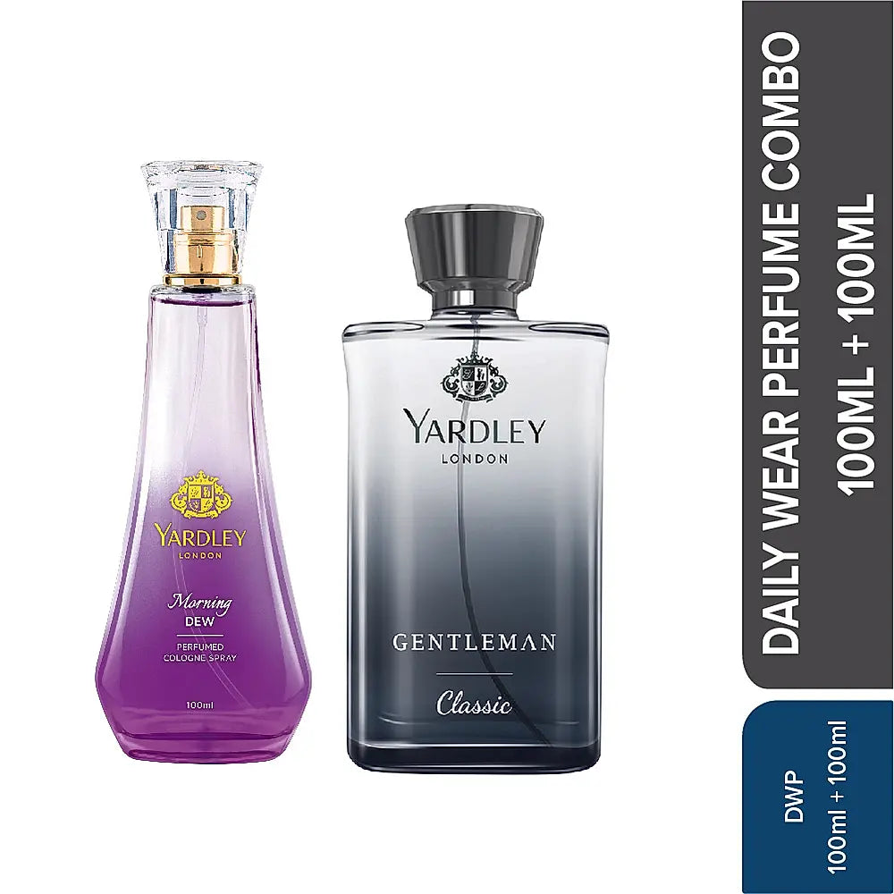 Morning Dew Daily Wear Perfume 100ml & Gentleman Classic Daily Wear Pe ...